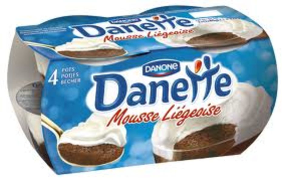 Danette Mousse Liégeoise Chocolat de Danette