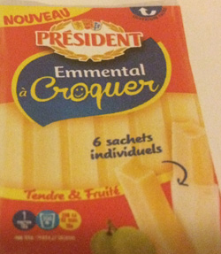 Emmental à Croquer de Président de Président