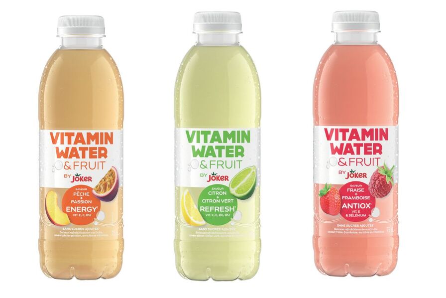 Boissons non alcoolisées : Vitamin Water & Fruit by Joker, des eaux ...