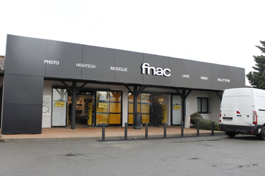 La façade du magasin Fnac