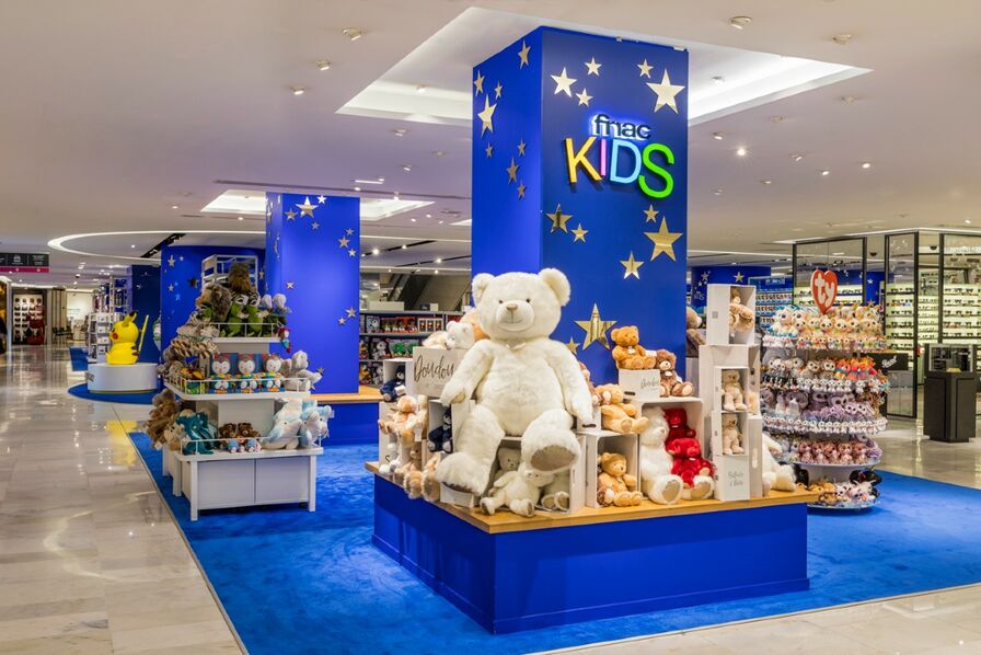 Le plus grand pop-up store Fnac Kids ouvre au Printemps Haussmann à Paris