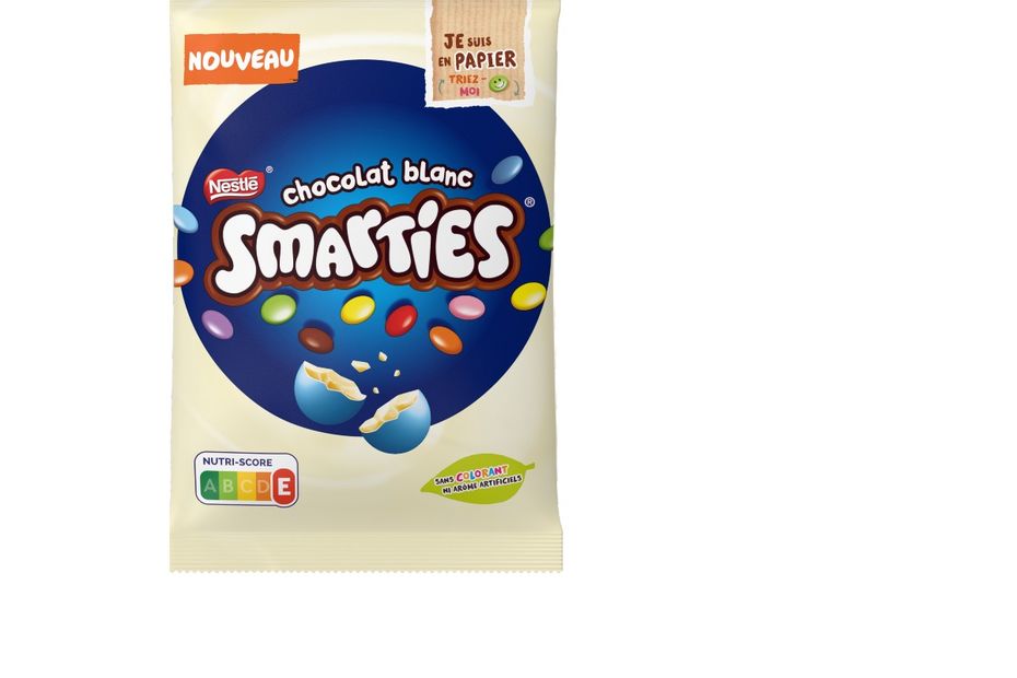 Nestlé lance les Smarties chocolat blanc en...