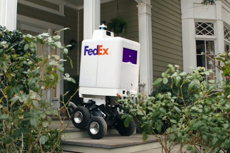 Fedex dévoile son robot de livraison autonome...