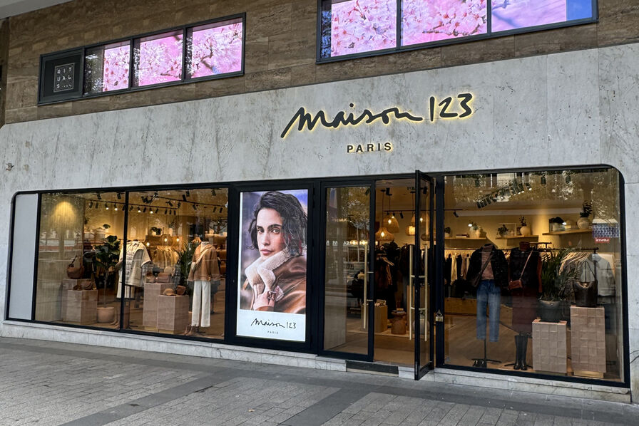 Maison 123 s’offre un pop-up store sur les Champs-Elysées