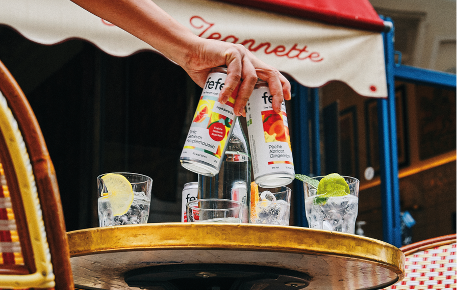 Boissons alcoolisées : Fefe, le plus frenchie des hard seltzers