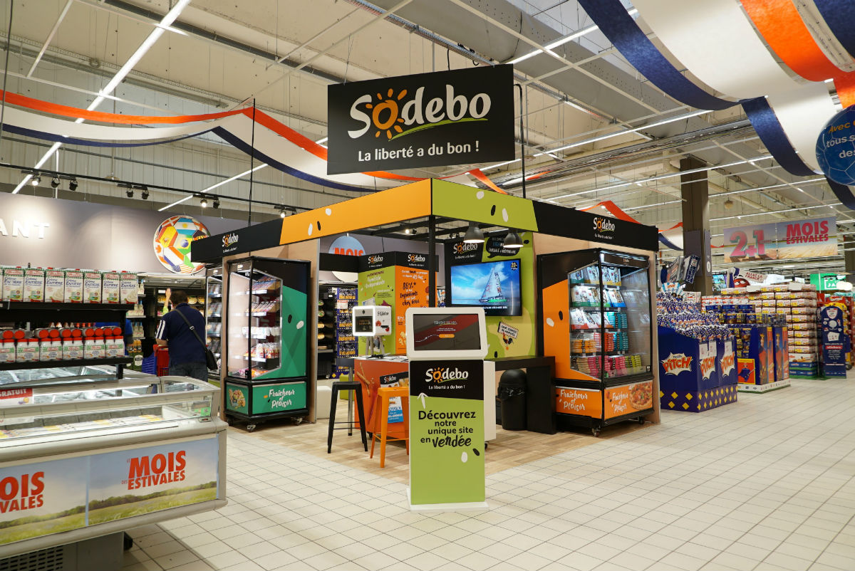 Au Carrefour de Montesson, Sodebo crée sa...