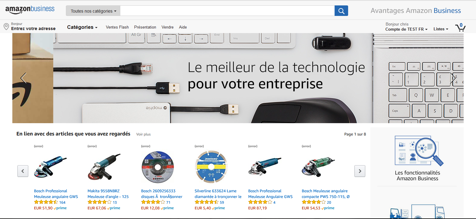Amazon Business enfin disponible sur Amazon.fr