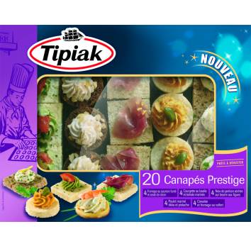 20 Canapés Prestige de Tipiak de Tipiak