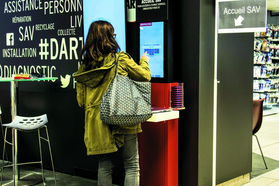 Darty digitalise son SAV en magasin