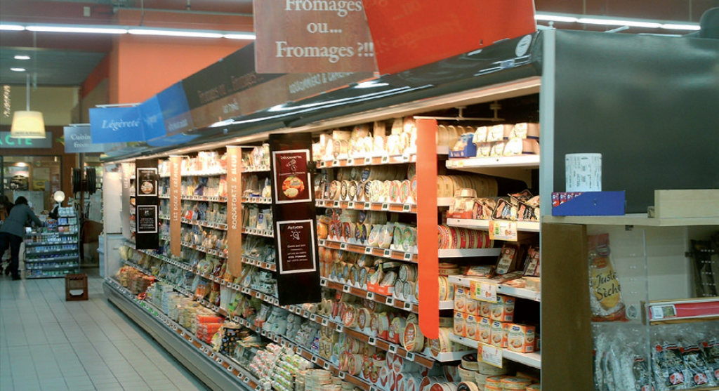 Lactalis coupe le plateau en quatre - Fromages