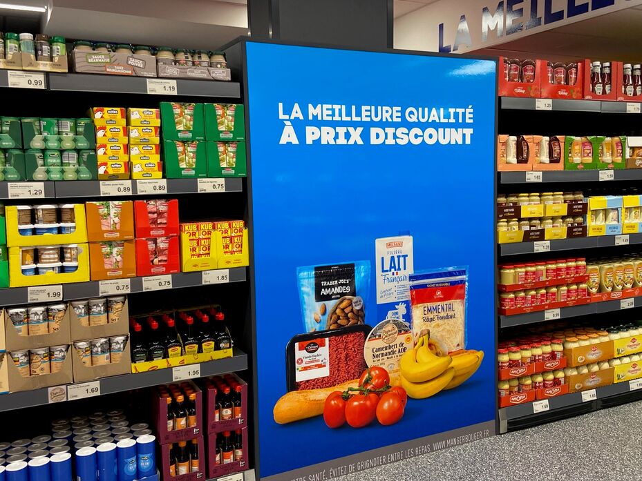Avec un 19e magasin dans Paris, Aldi rivalise avec Lidl