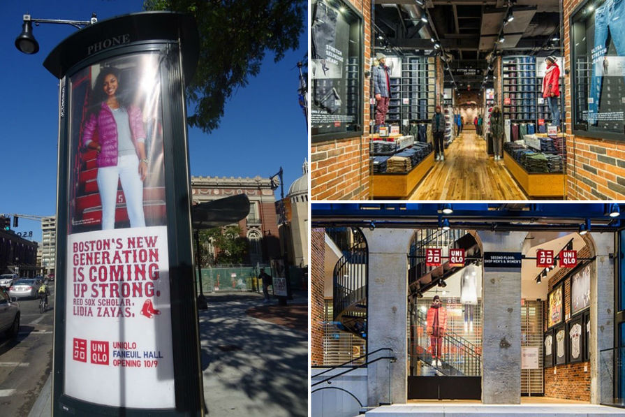 Uniqlo Boston : du moderne dans de l'ancien
