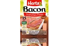 Bacon Fumé Tranches Fines Herta de Herta