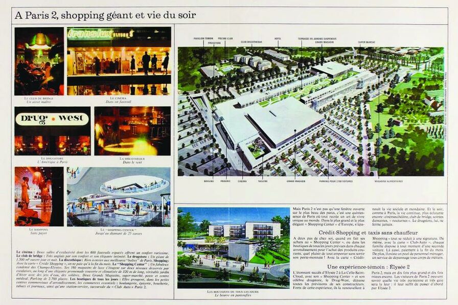 Parly 2, le centre qui voulut s'appeler Paris