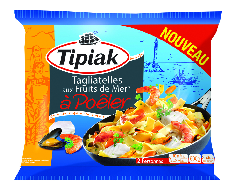 Tipiak enrichit sa gamme de poêlées de la mer