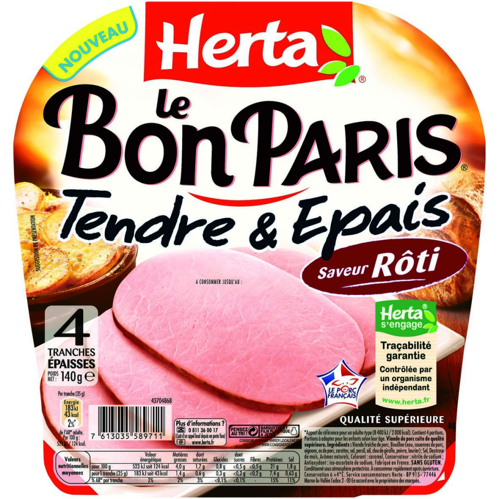 Herta renforce son offre charcuterie et traiteur