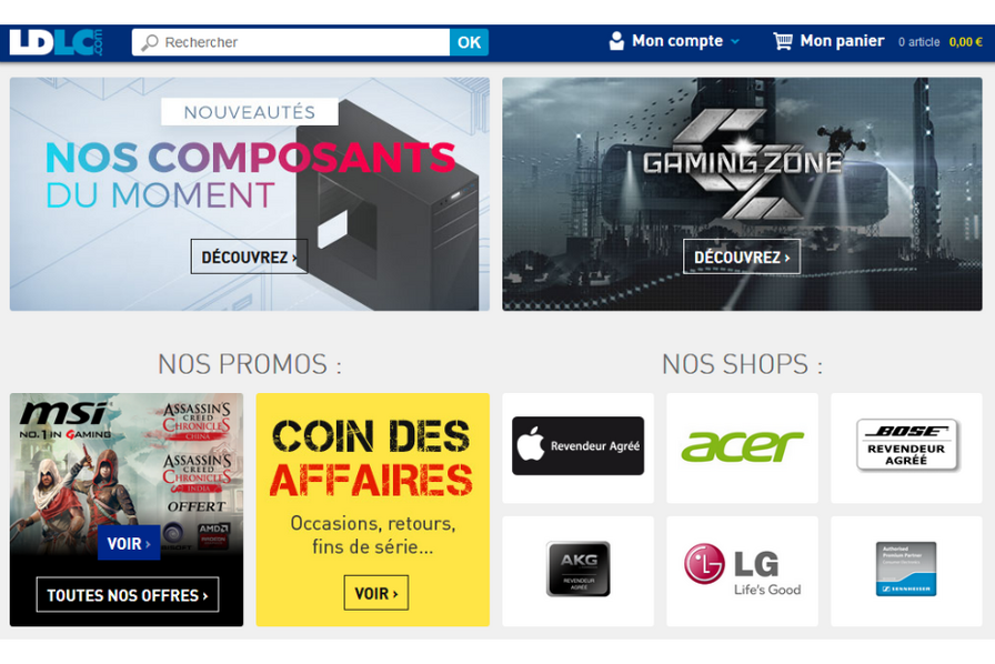 LDLC : un chiffre d’affaires en hausse de 11% au premier semestre
