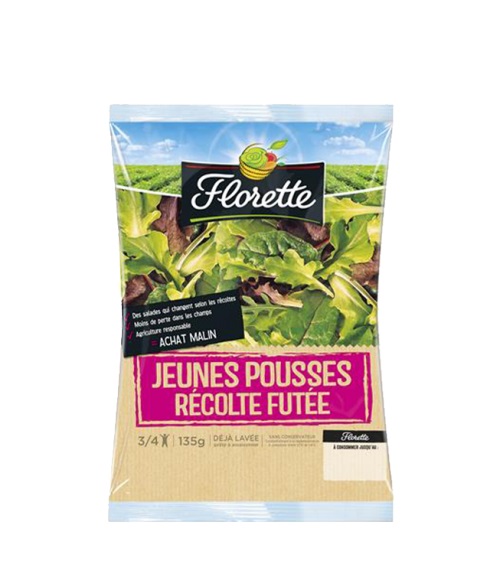 Jeunes Pousses Récolte Futée de Florette de Agrial