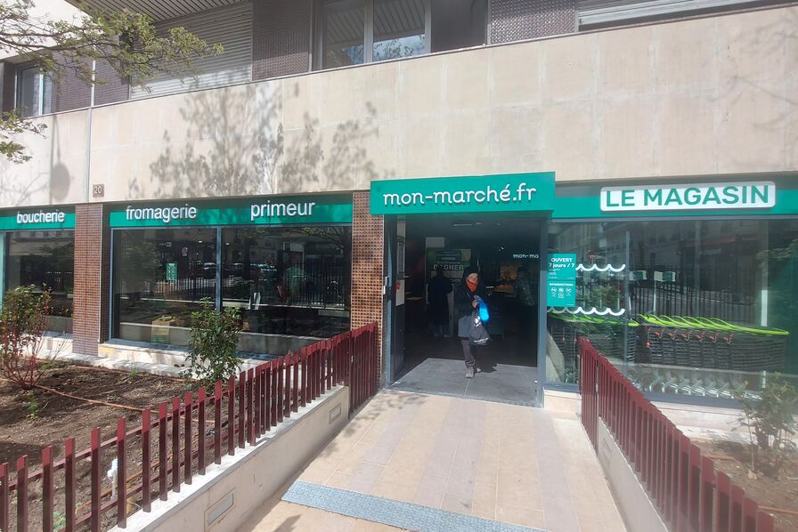 Visite guidée du tout premier magasin mon-marché.fr à Paris