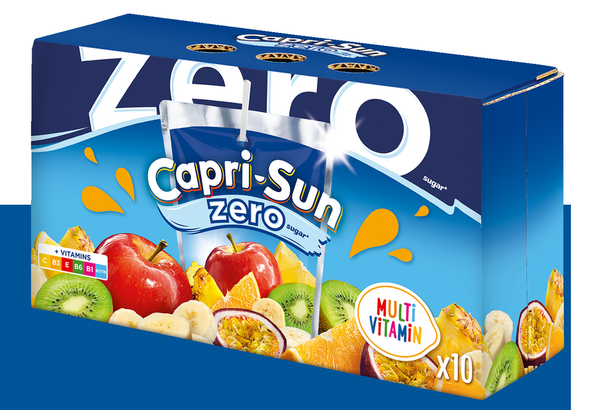 Boisson : Capri-Sun innove avec une déclinaison zéro sucre de son best ...