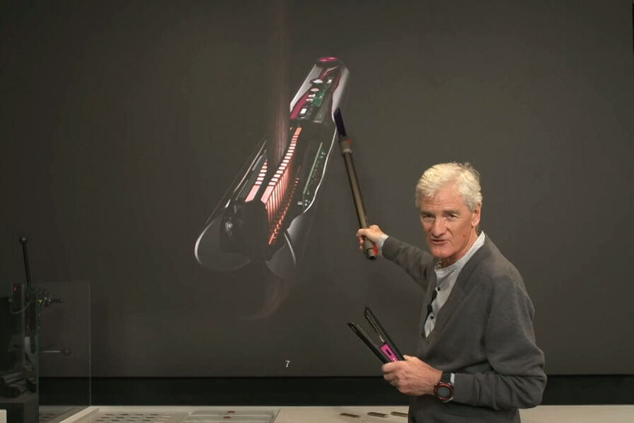 Dyson lance un lisseur sans fil