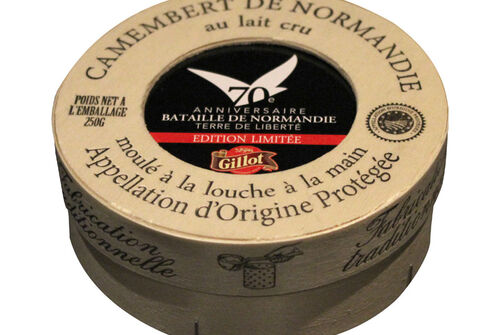Le camembert Gillot célèbre les 70 ans du débarquement