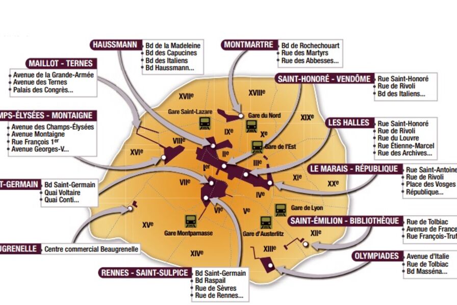 Les zones touristiques à Paris font débat
