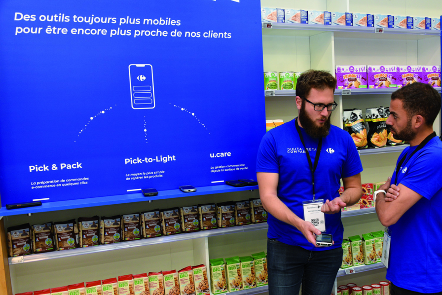 Trois technologies qui vont transformer les magasins Carrefour