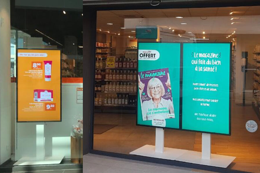 Les pharmacies Giphar digitalisent leurs vitrines