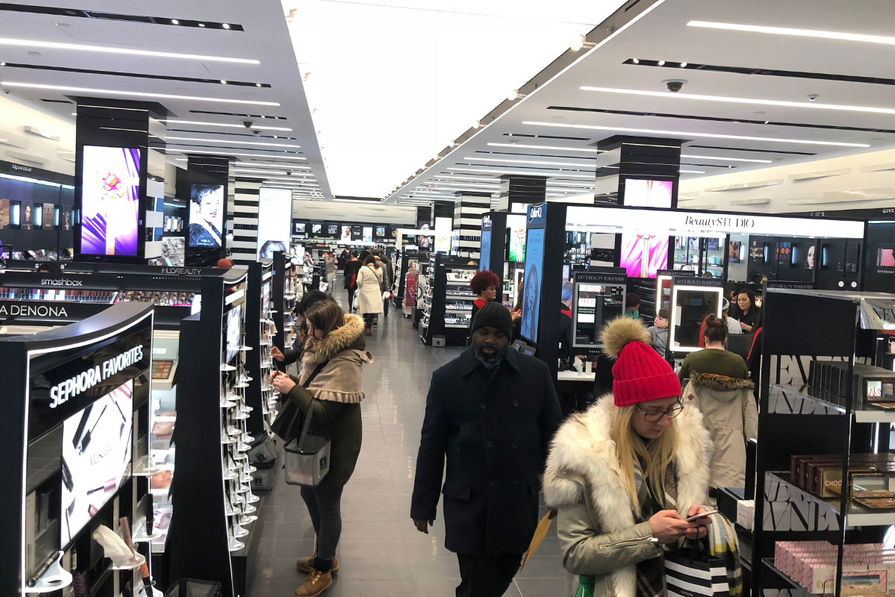 Sephora NYC Interieur