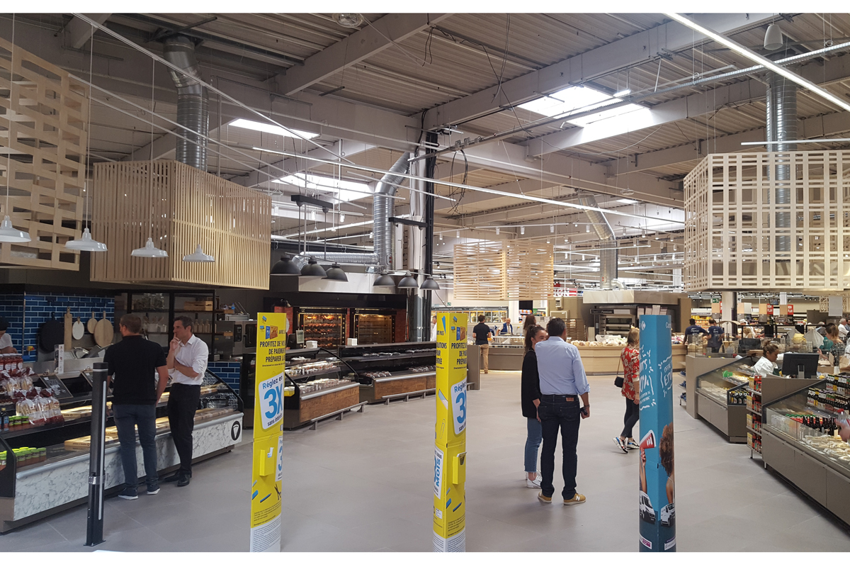 Le premier Carrefour au concept Next à Dijon...