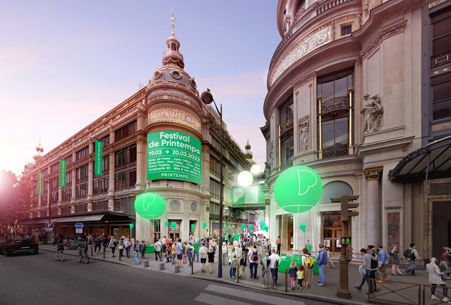 Signature, logo : Le Printemps se donne un...