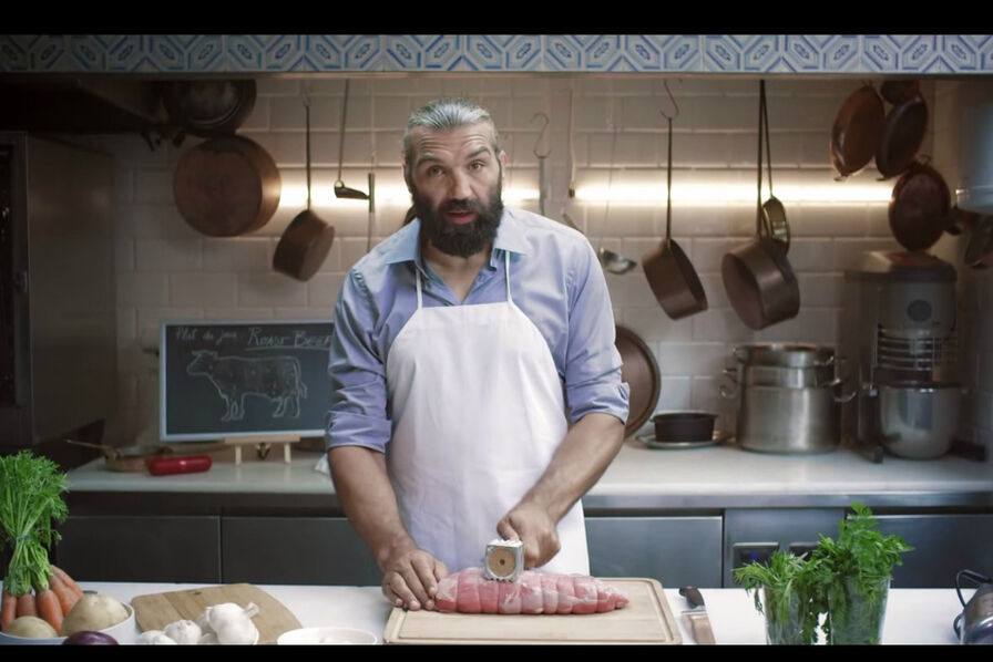Sébastien Chabal cuisine le rosbeef pour Beats [Vidéos]