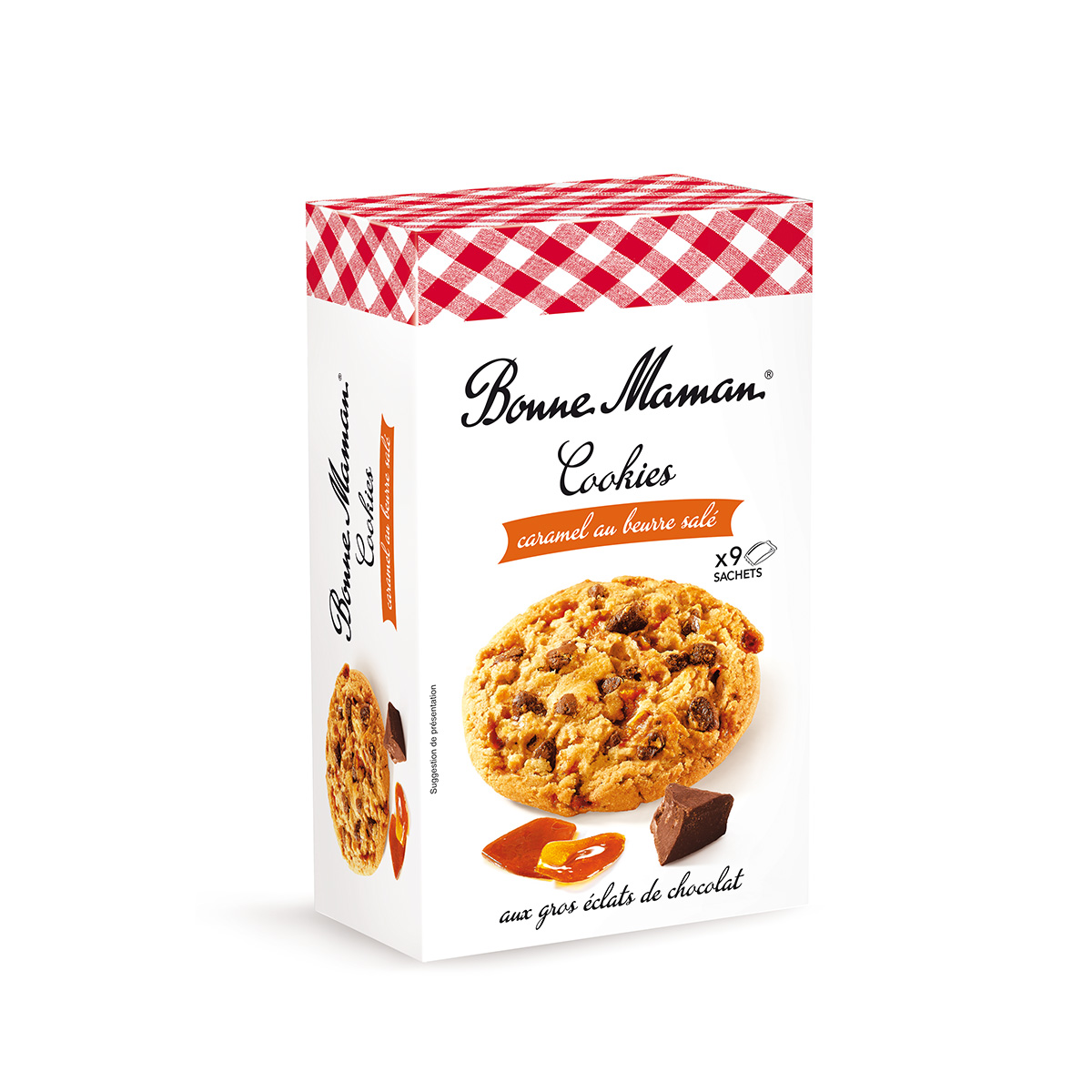 Les Cookies caramel au beurre salé Bonne Maman de Bonne Maman