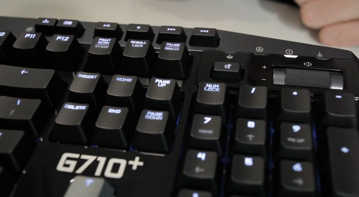 Logitech G710 + Mechanical Gaming Keyboard de Logitech