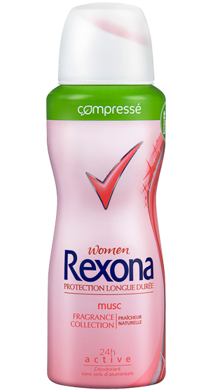 Le déodorant compressé de Rexona de Rexona