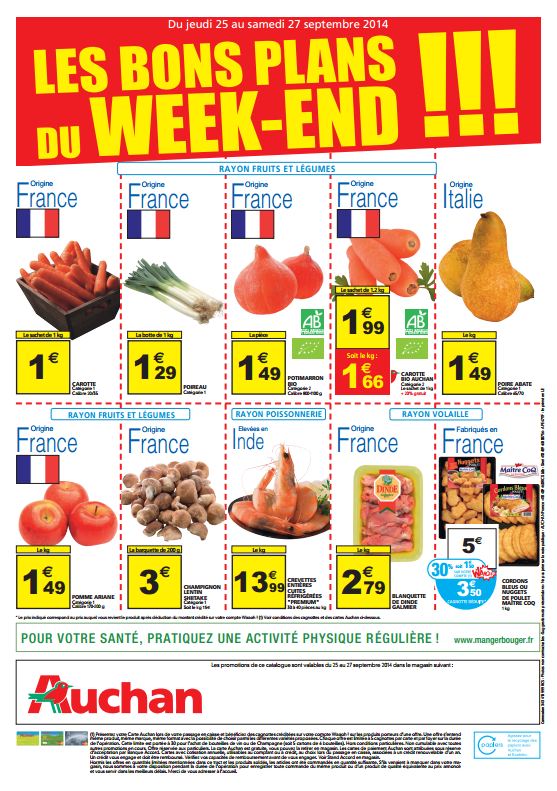 Feuilletez le nouveau prospectus Auchan