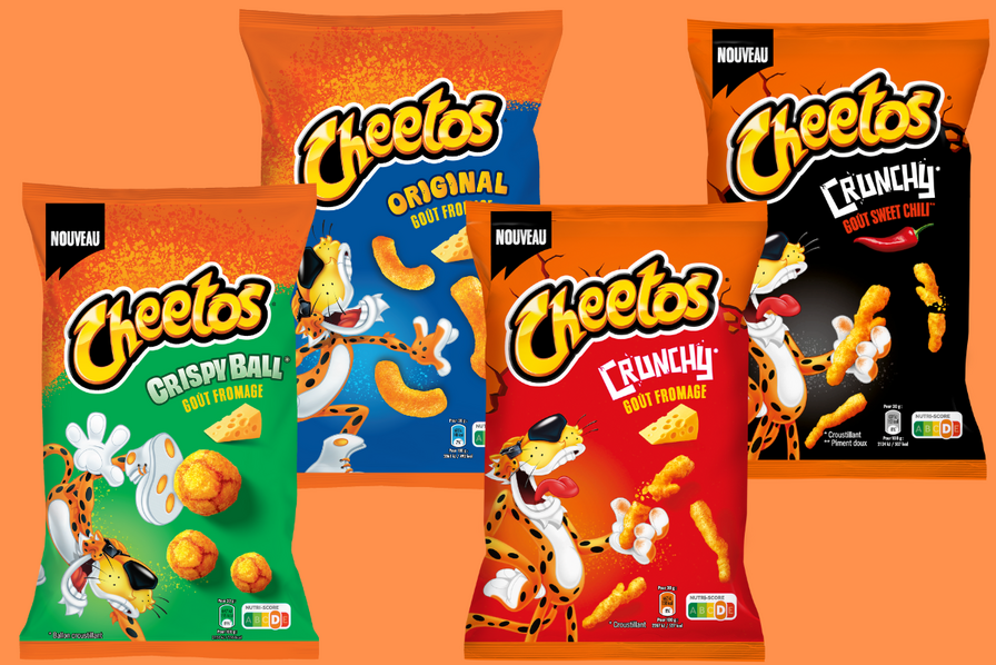 PepsiCo déploie sa marque de snacks extrudés Cheetos pour peser à l’apéro