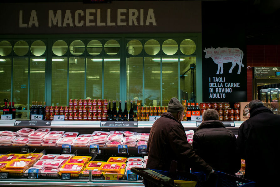 Carrefour Carugate viande LS