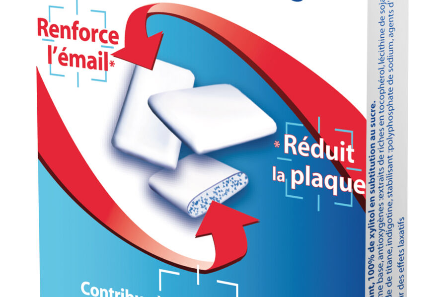 Le chewing-gum sans sucre qui prévient les caries