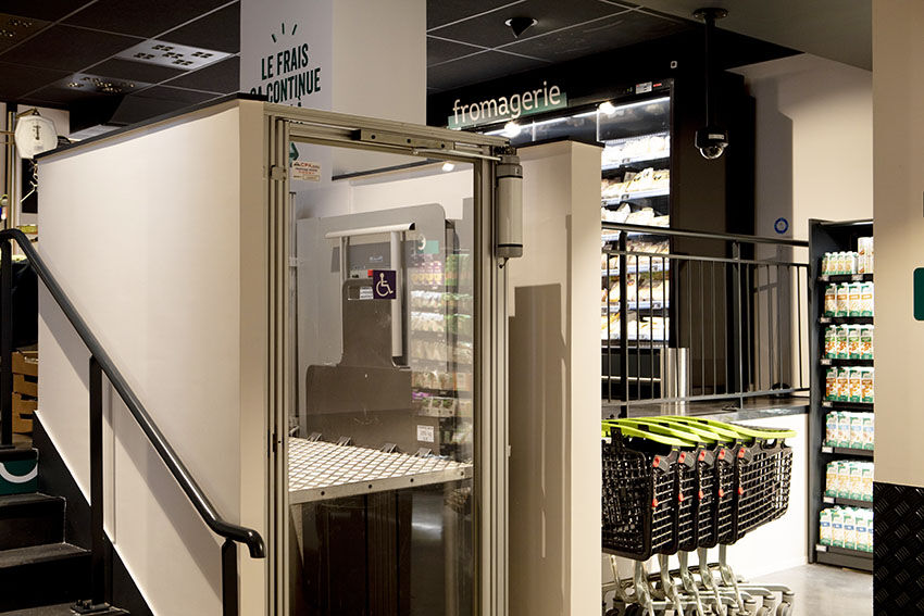 Visite guidée du tout premier magasin mon-marché.fr à Paris
