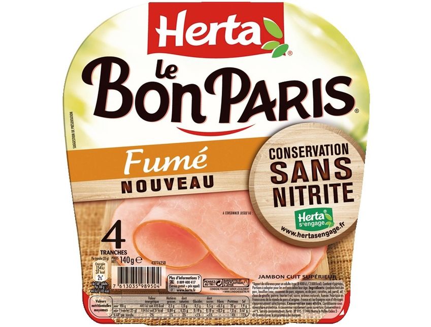 Herta signe la première gamme de jambon sans... - Charcuterie