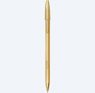 Stylo BIC Cristal Shine Gold de Bic