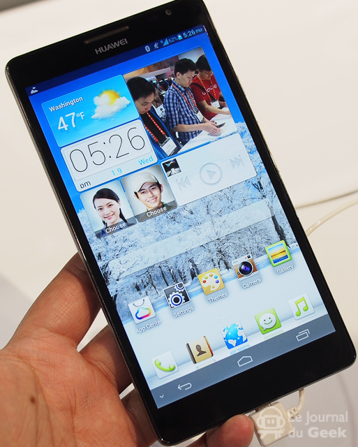 Huawei Ascend Mate, le téléphone au plus grand écran du monde de Huawei