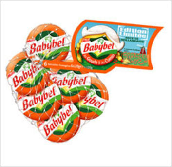 Un Mini Babybel au gouda et cumin, en série...